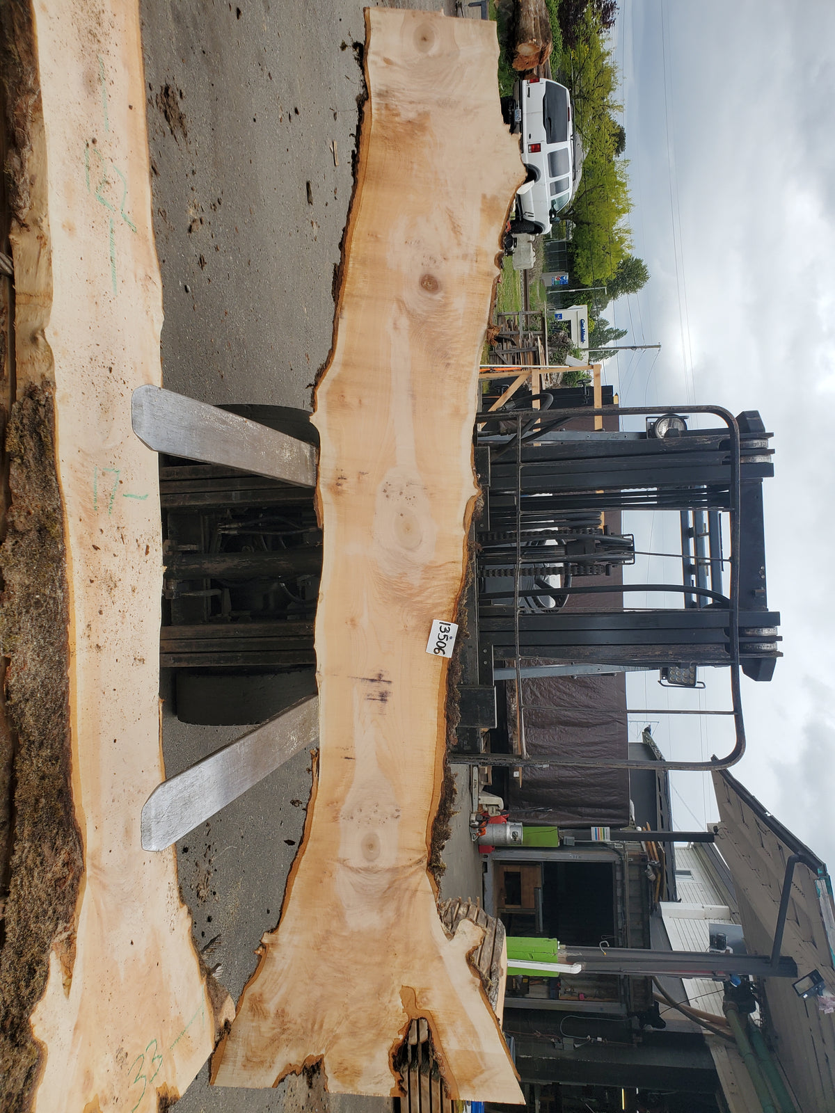 118" x 12" Maple Slab #13506 — Wane+Flitch